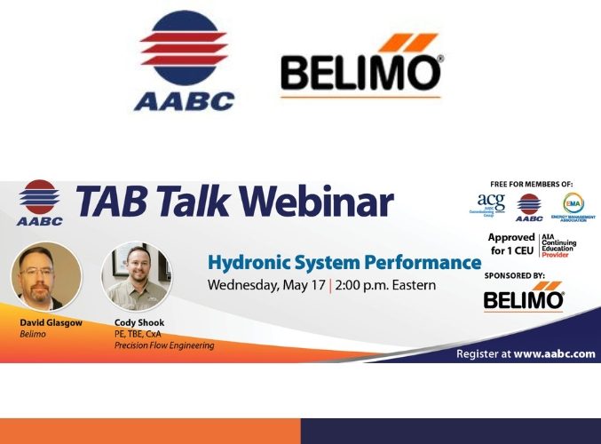 AABC to Hold TAB Talk Webinar on Hydronic System Performance | phcppros
